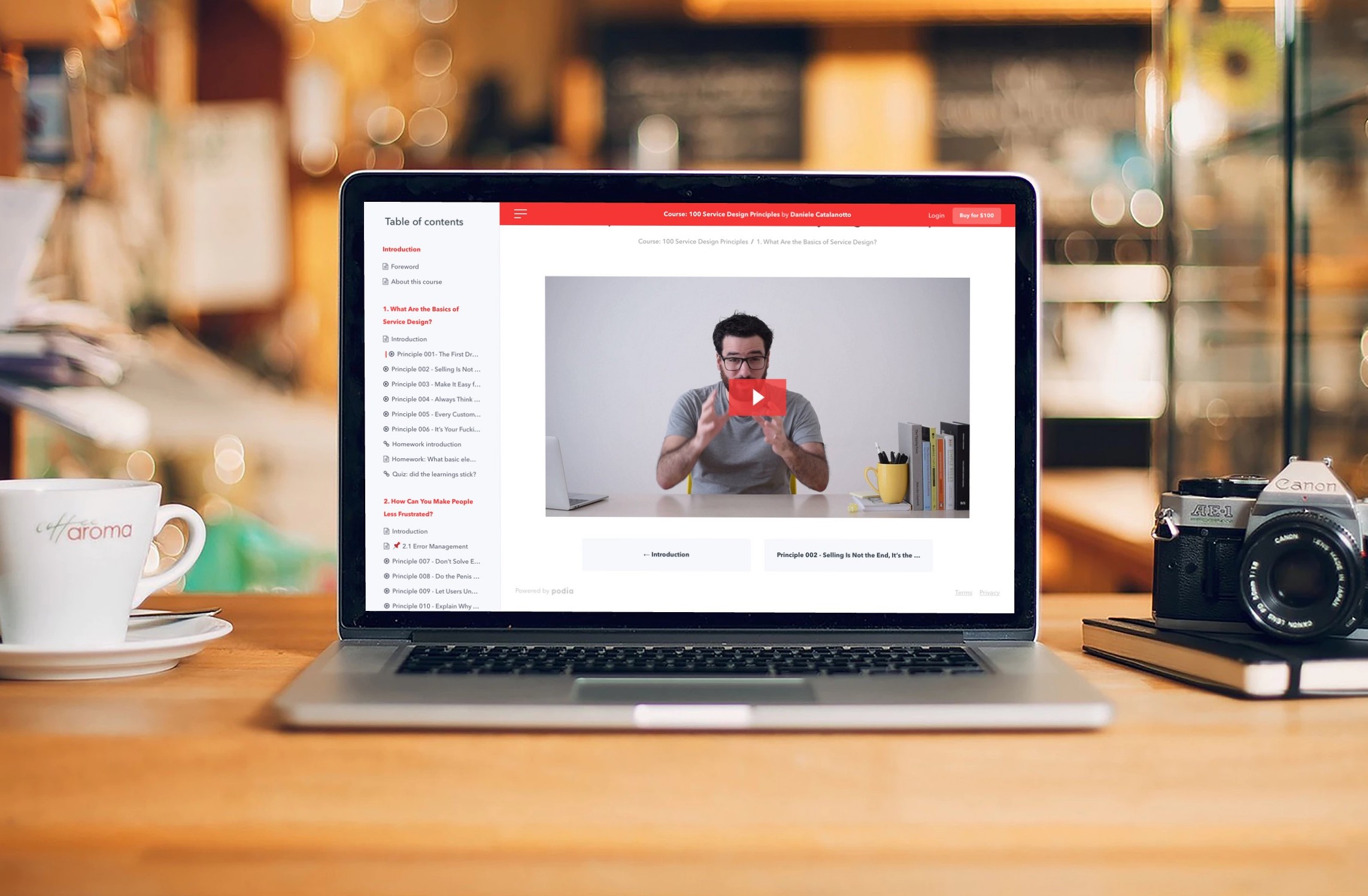 Course: 100 Service Design Principles